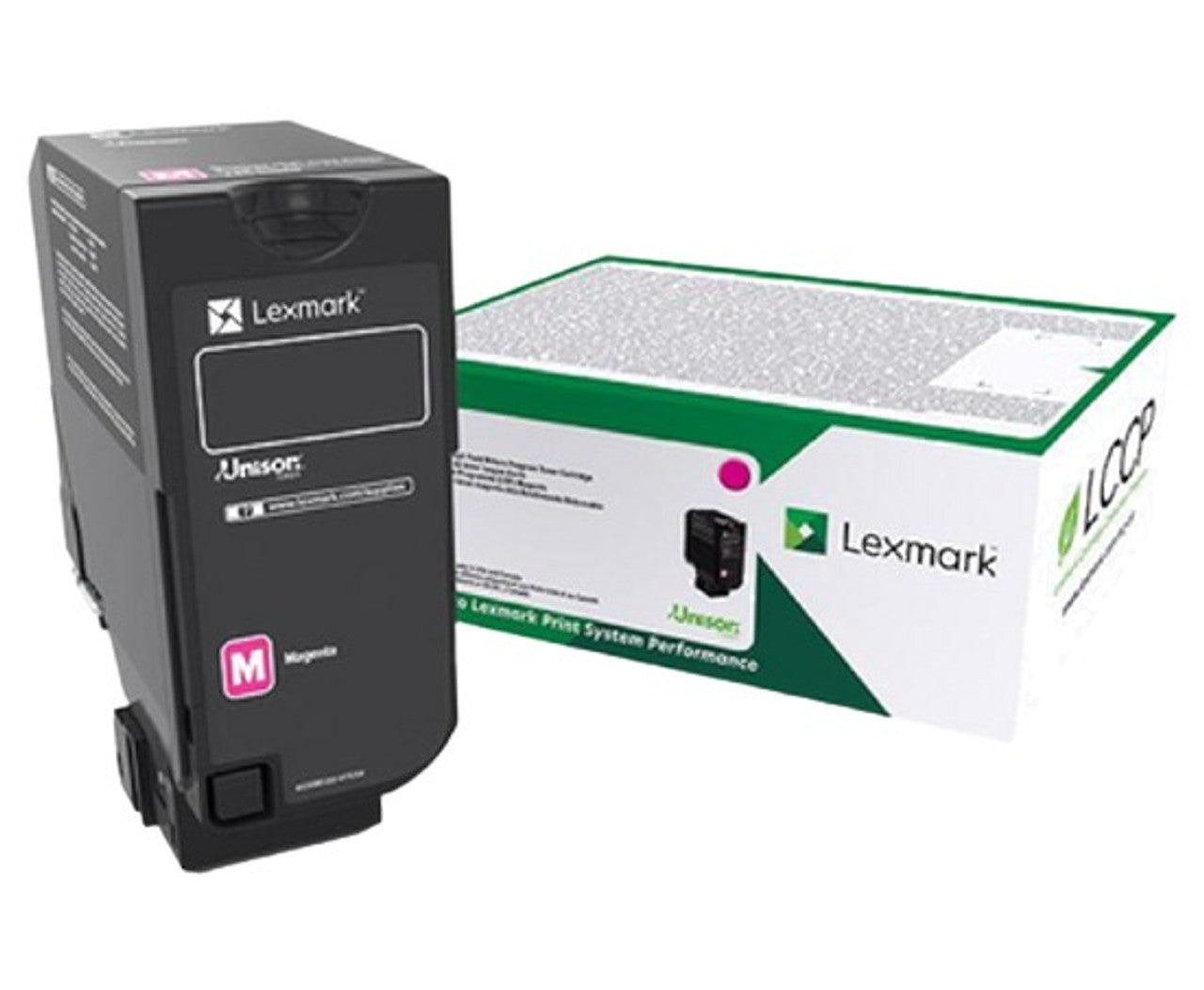 OEM Lexmark 74C10M0 Magenta Toner Cartridge for CS720, CS725, CX725 [3 ...