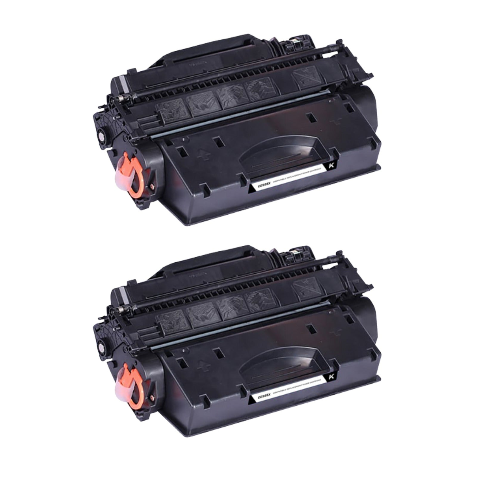 HP CE505X (05X) Compatible Toner Cartridge [6,500 pages] 2-pack – Print ...