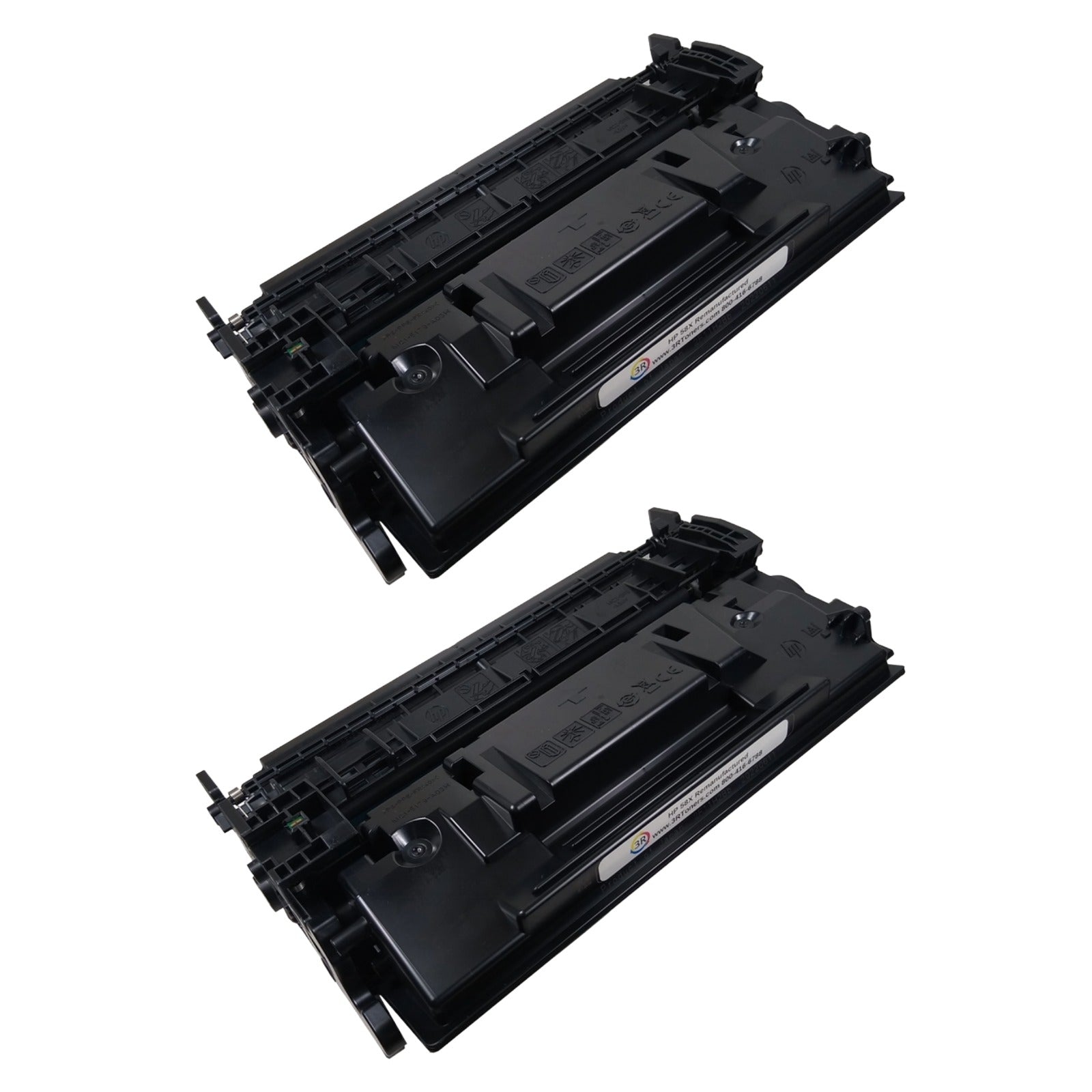 HP CF258X (58X) Compatible Toner Cartridge [10,000 pages] 2-pack ...