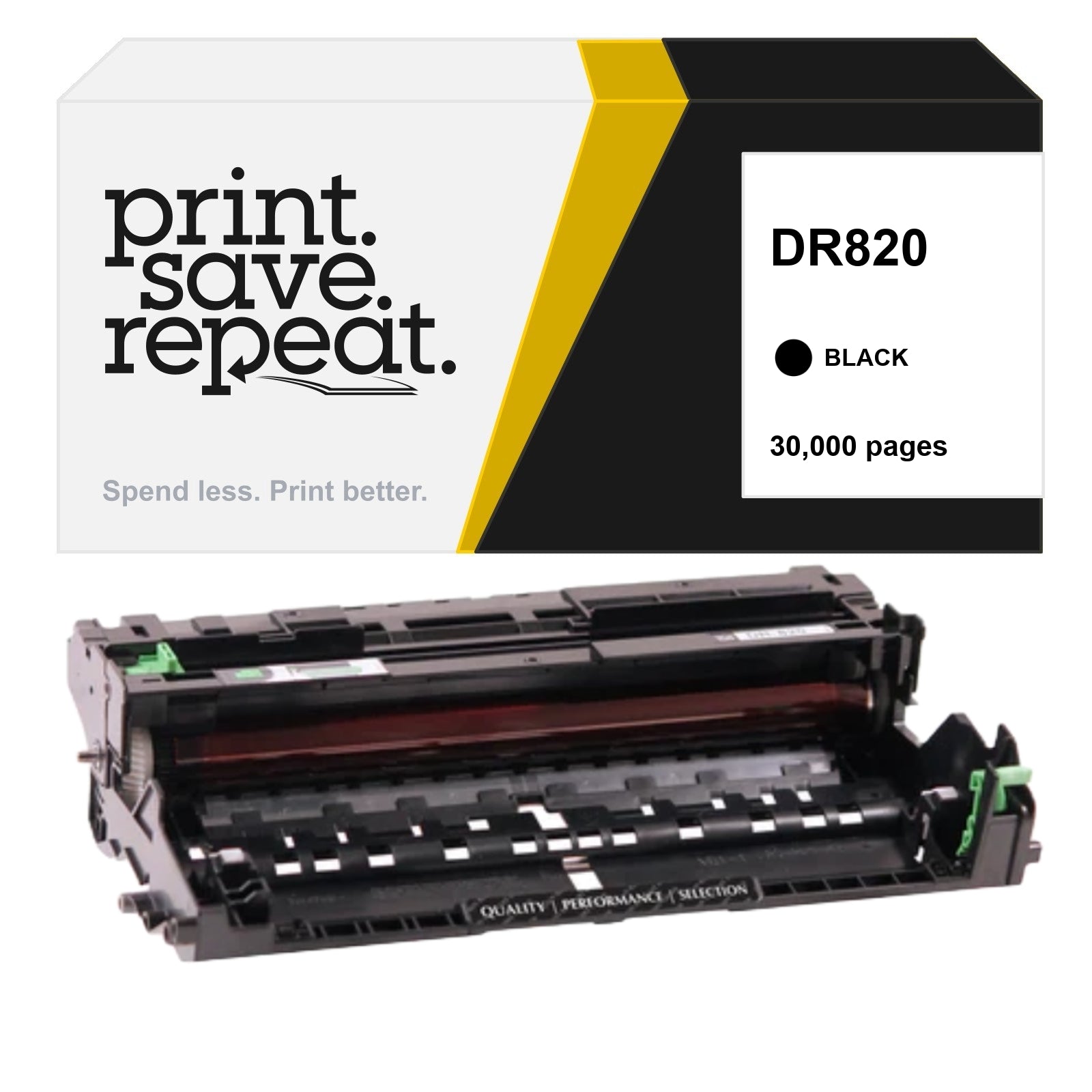 Brother DR-820 High Capacity Drum Unit Toner Cartridge - Premium Compa ...