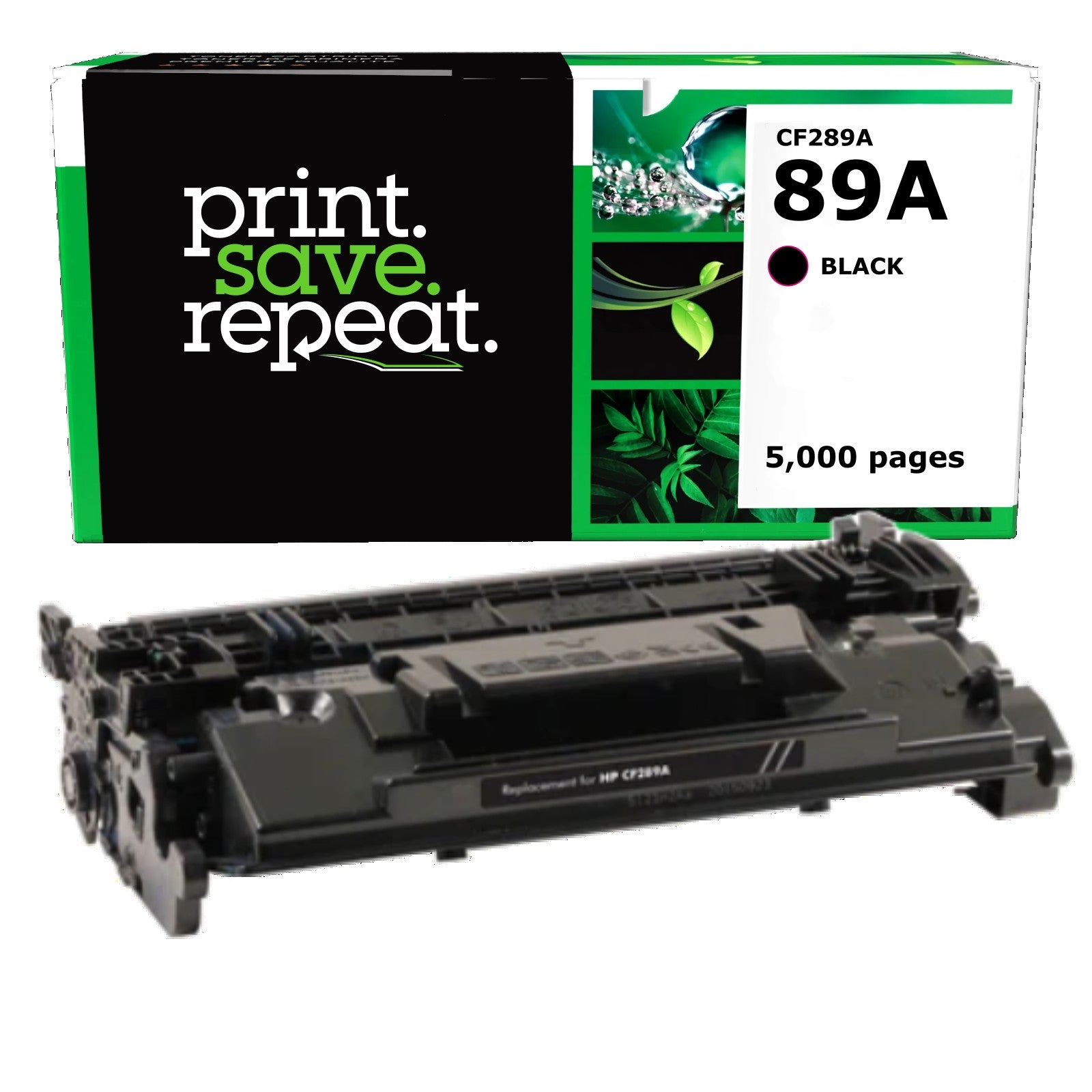 HP 89A (CF289A) Remanufactured Toner Cartridge [5,000 Pages] – Print ...