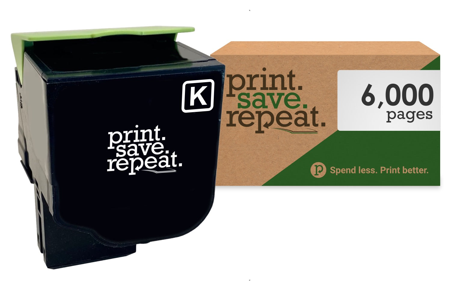 Lexmark C241XK0 Black Extra High Yield Toner Cartridge for C2425, C253 ...