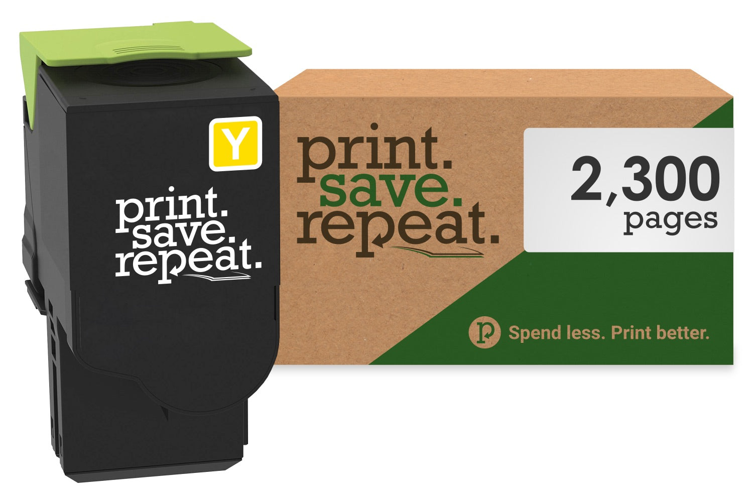 Lexmark C231HY0 Yellow High Yield Toner Cartridge for C2325, C2425, C2 ...