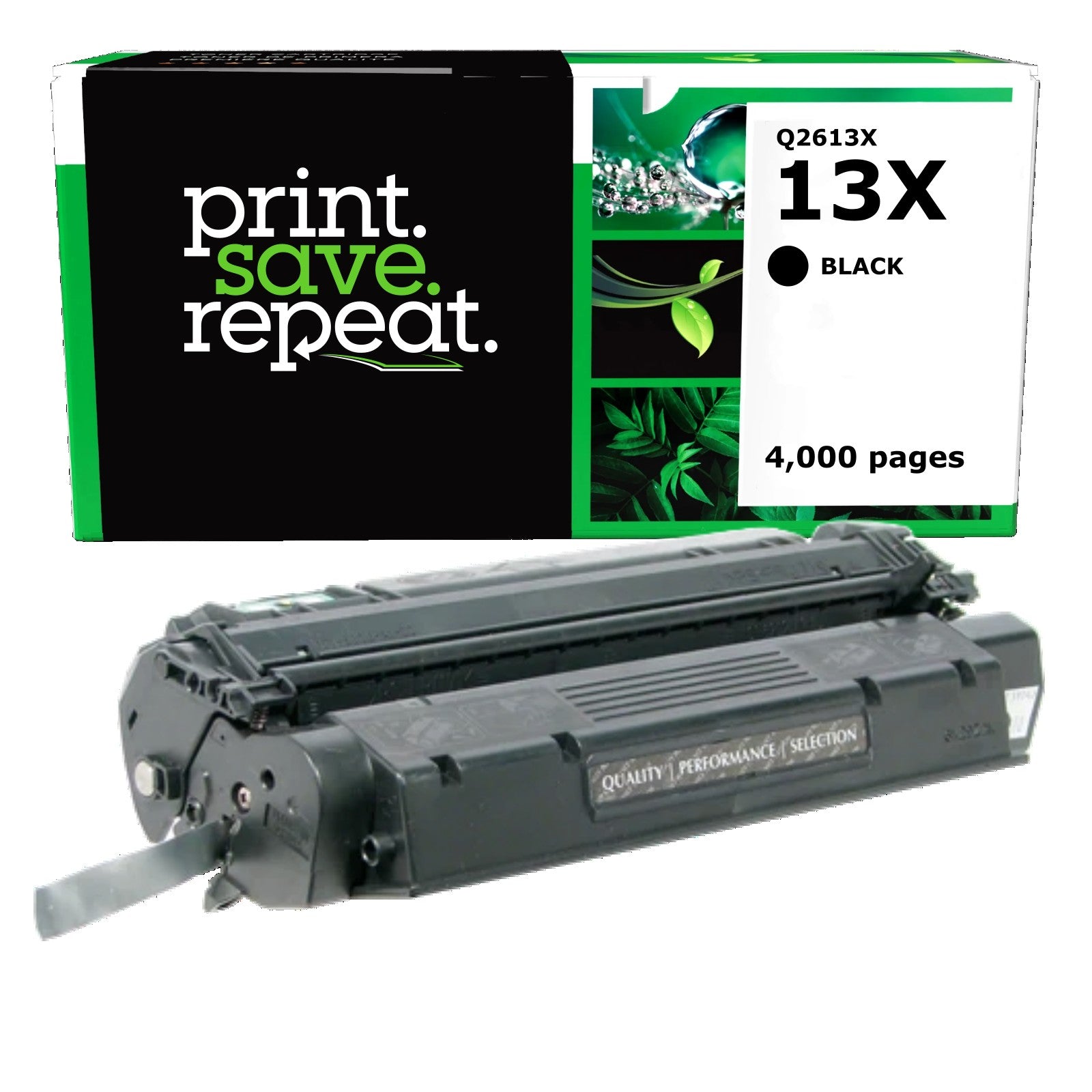 HP 13X High Yield Remanufactured Toner Cartridge [4,000 Pages] – Print ...