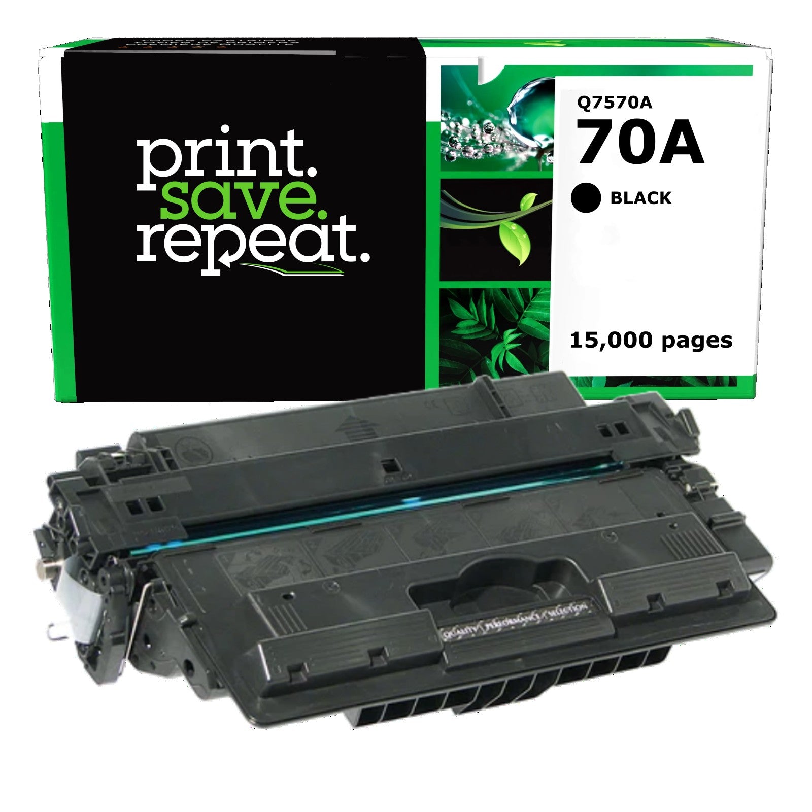 HP 70A Remanufactured Toner Cartridge [15,000 Pages] – Print.Save.Repeat.