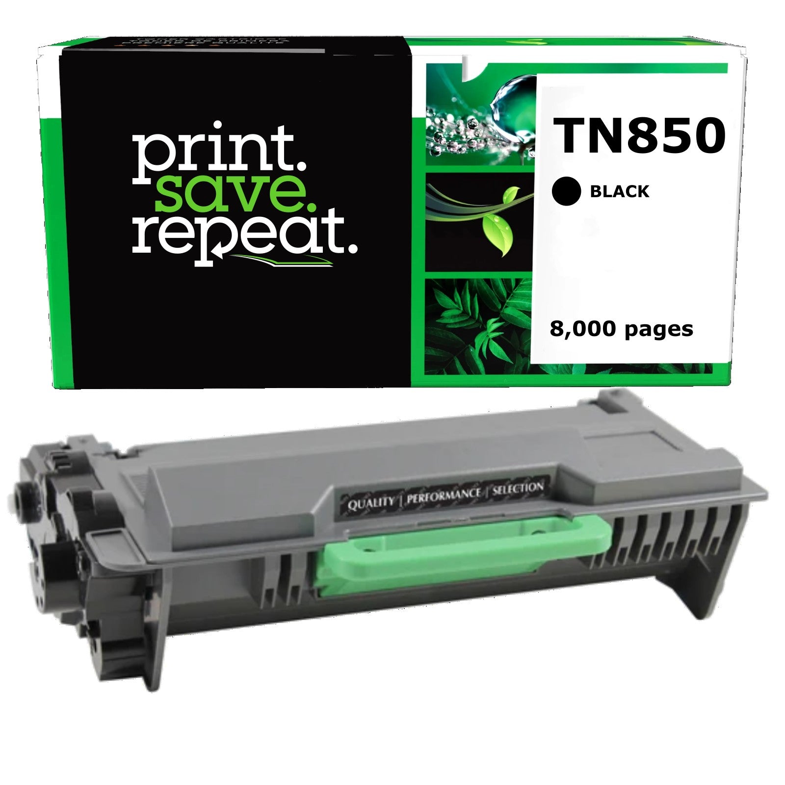 Brother TN-850 High Yield Remanufactured Toner Cartridge [8,000 Pages ...