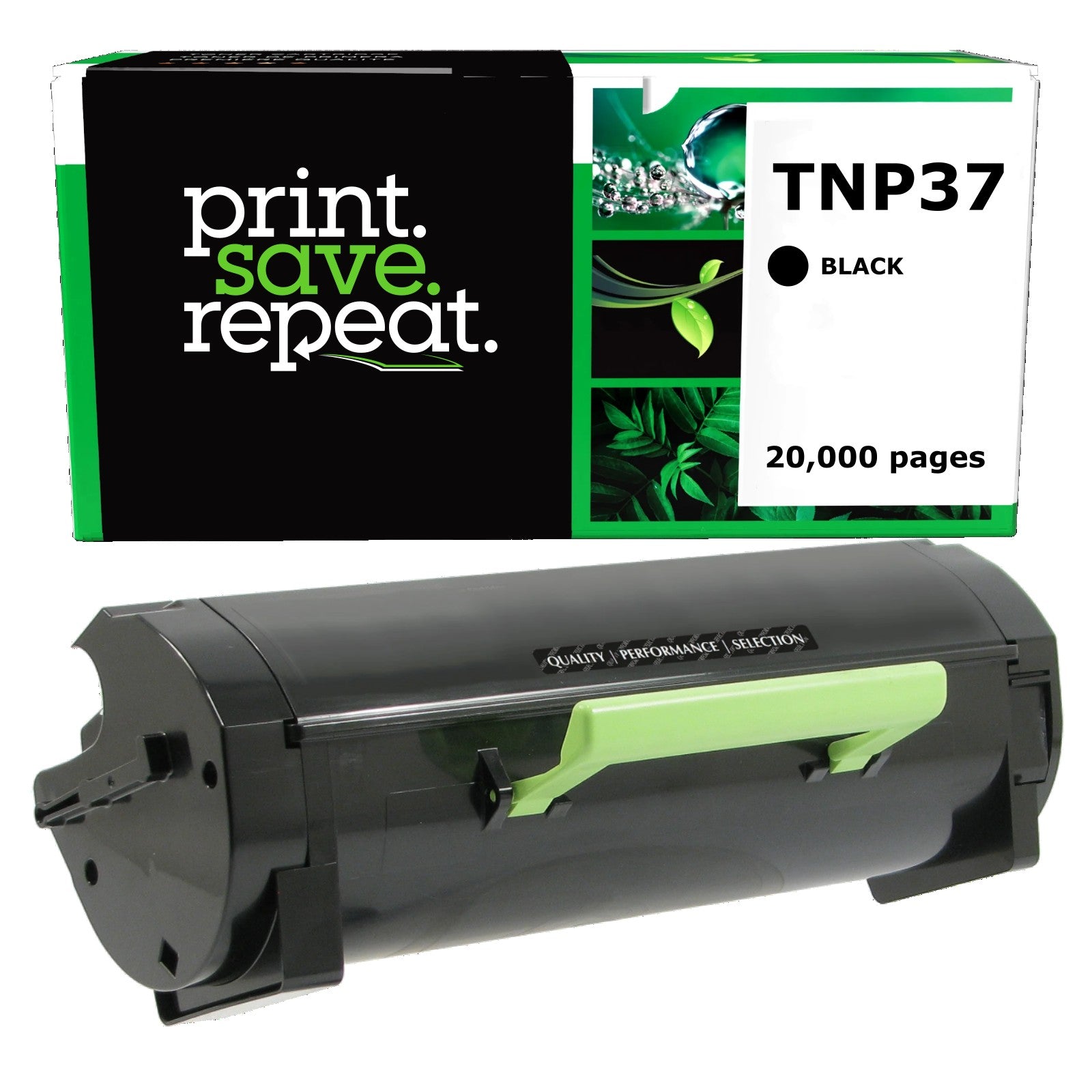 Konica Minolta TNP37 Remanufactured Toner Cartridge [20,000 Pages ...