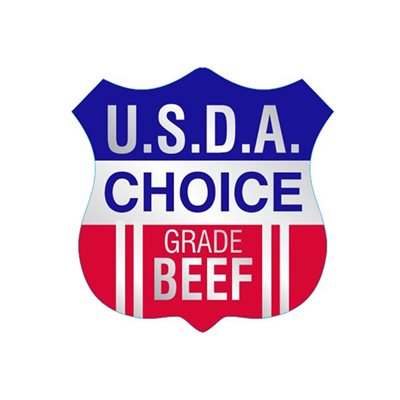 USDA Choice Beef Foil Shield Label | Roll of 1,000 — PrintSaveRepeat.com