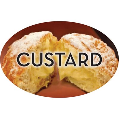 Custard Label | Roll of 500 – Print.Save.Repeat.