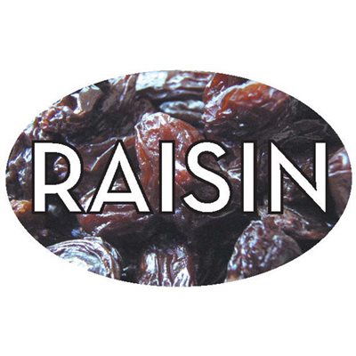 Raisin Label | Roll of 500 – Print.Save.Repeat.