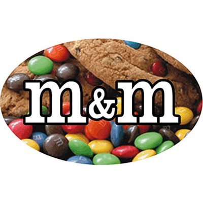M & M Label | Roll of 500 – Print.Save.Repeat.