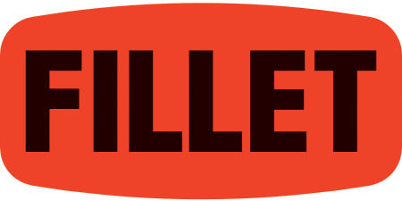 Fillet Label | Roll of 1,000 – Print.Save.Repeat.