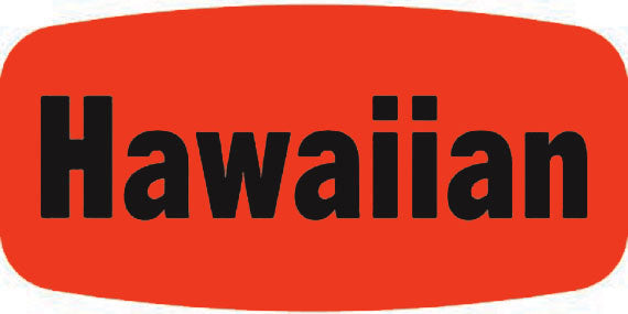 Hawaiian Label | Roll of 1,000 – Print.Save.Repeat.