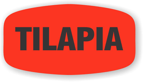 Tilapia Label | Roll of 1,000 – Print.Save.Repeat.